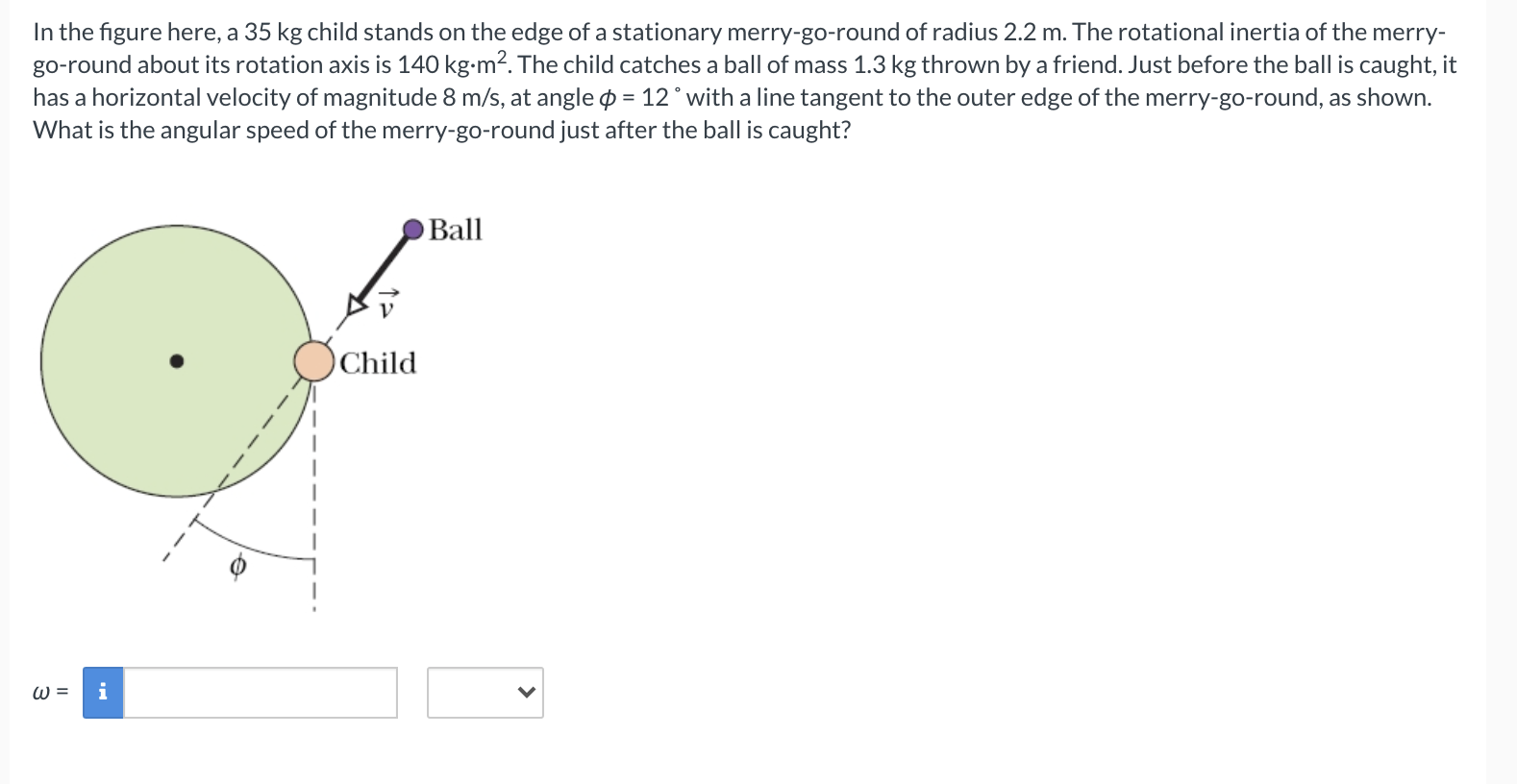 Solved In the figure here, a 35 kg child stands on the edge | Chegg.com
