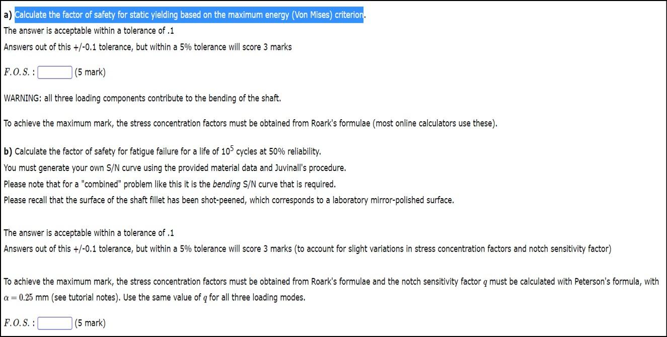 Solved The Question. H di You are analysing the possible | Chegg.com