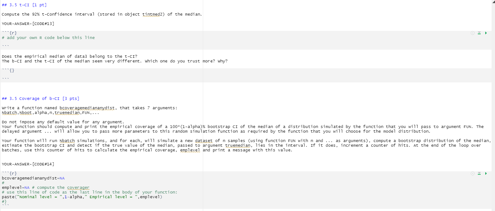 Use the quantile (q prefix) function of the chisquare | Chegg.com