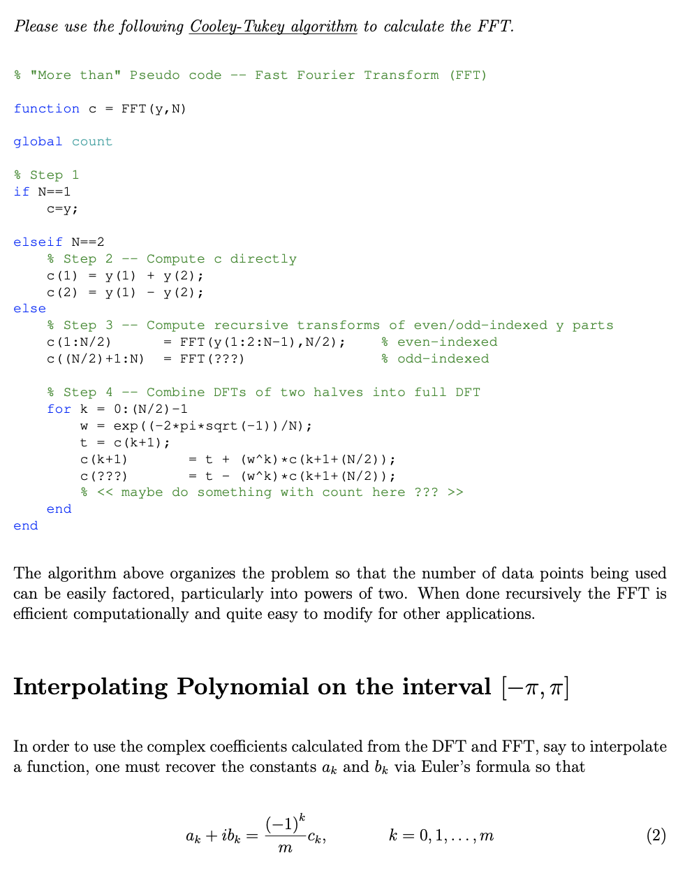 In mathematics, the discrete Fourier transform (DFT) | Chegg.com