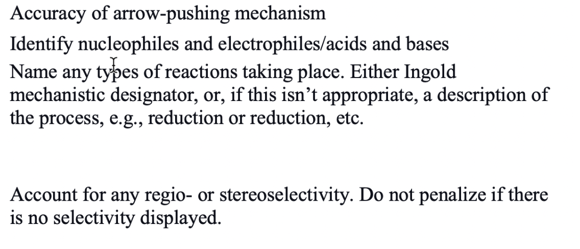 Solved Draw a reasonable arrow-pushing mechanism for the | Chegg.com