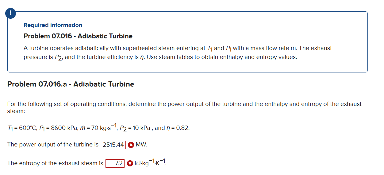 Solved Required information Problem 07.016 - Adiabatic | Chegg.com