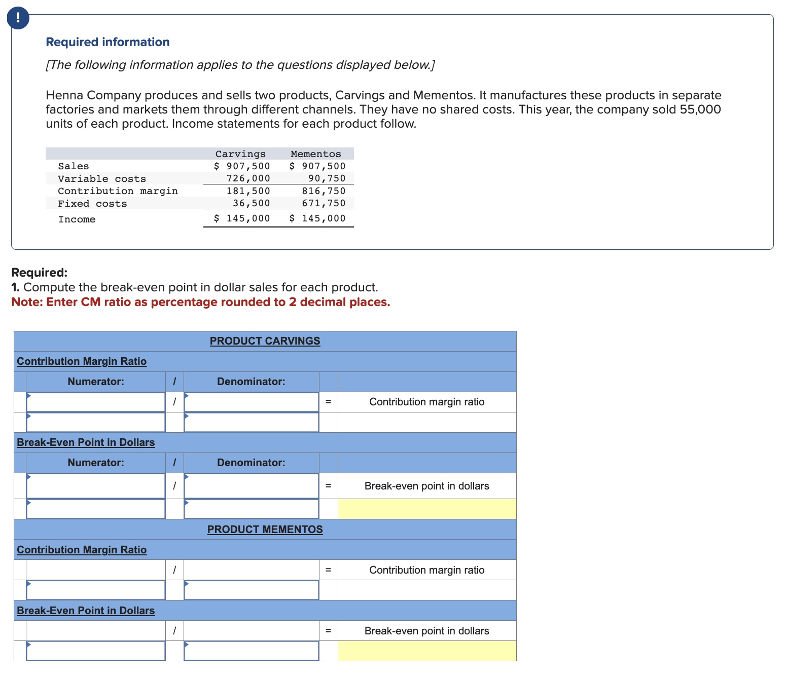Solved 2. Assume that the company expects sales of each | Chegg.com