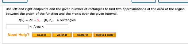 Solved Use left and right endpoints and the given number of | Chegg.com
