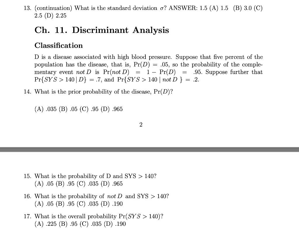 Solved Ch 1 What Is Multivariate Analysis Vectors And