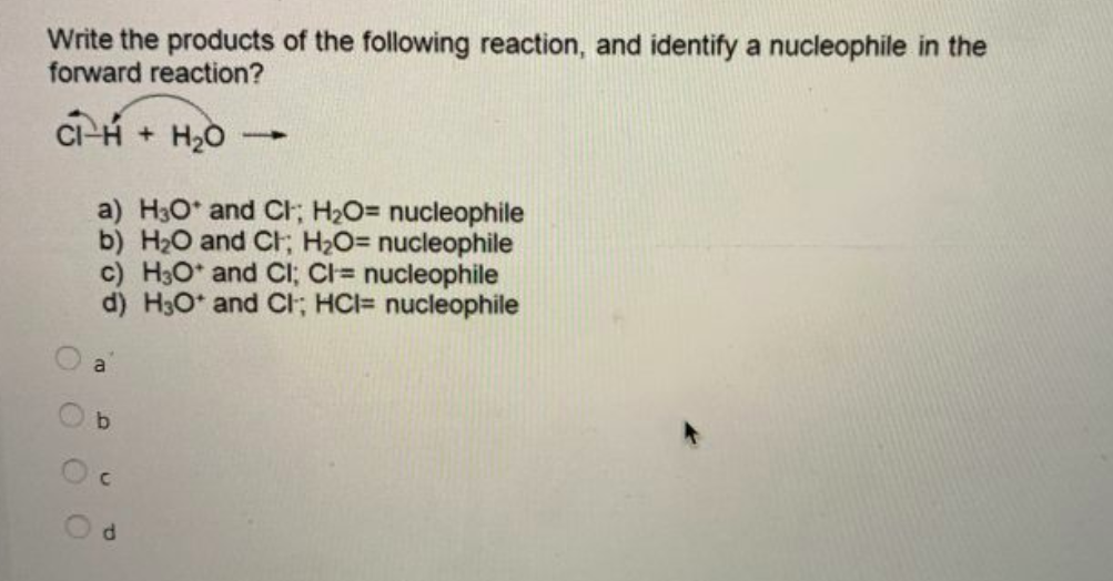 Solved Write the products of the following reaction, and | Chegg.com
