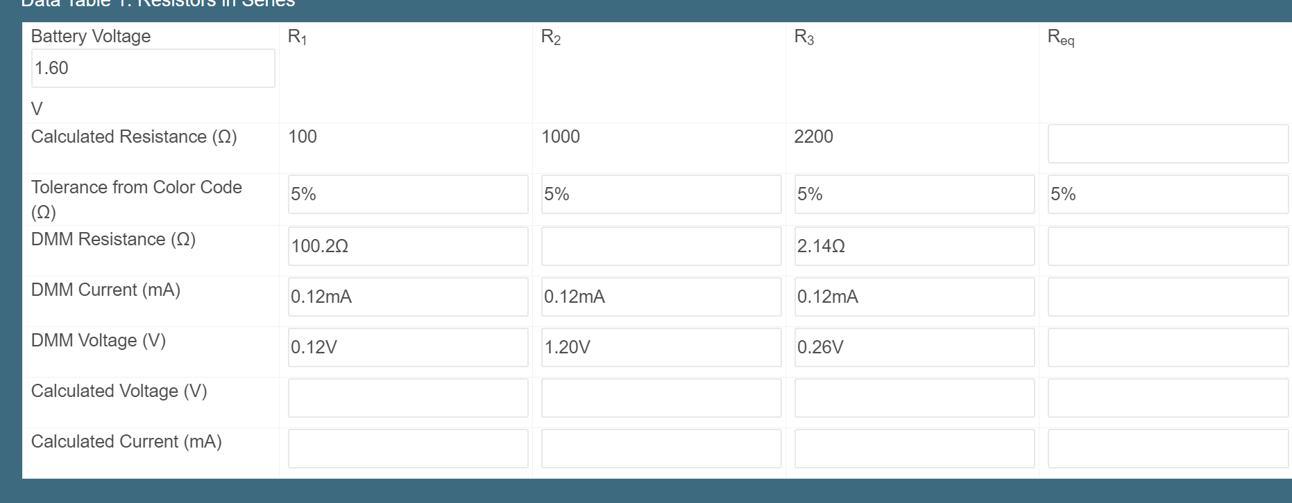 Solved Help me find the resistance of 1000ohm. Calculate the | Chegg.com