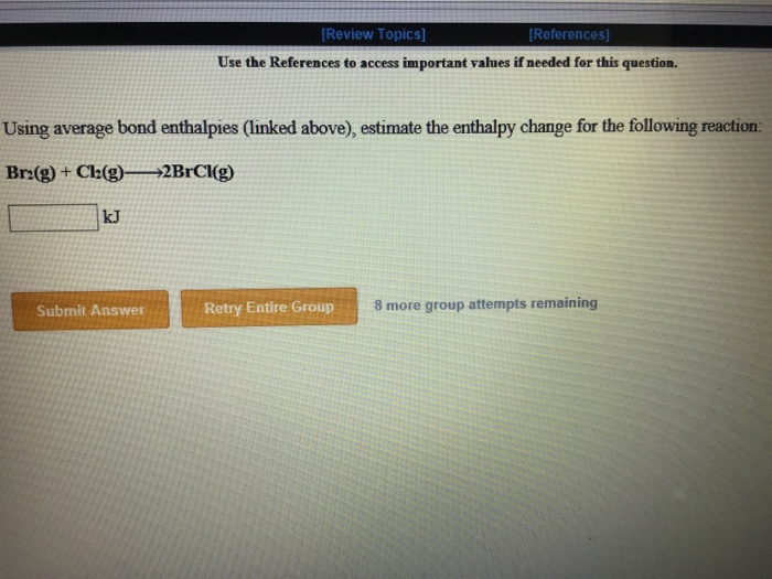 Solved Review Topics References Use the References to access | Chegg.com