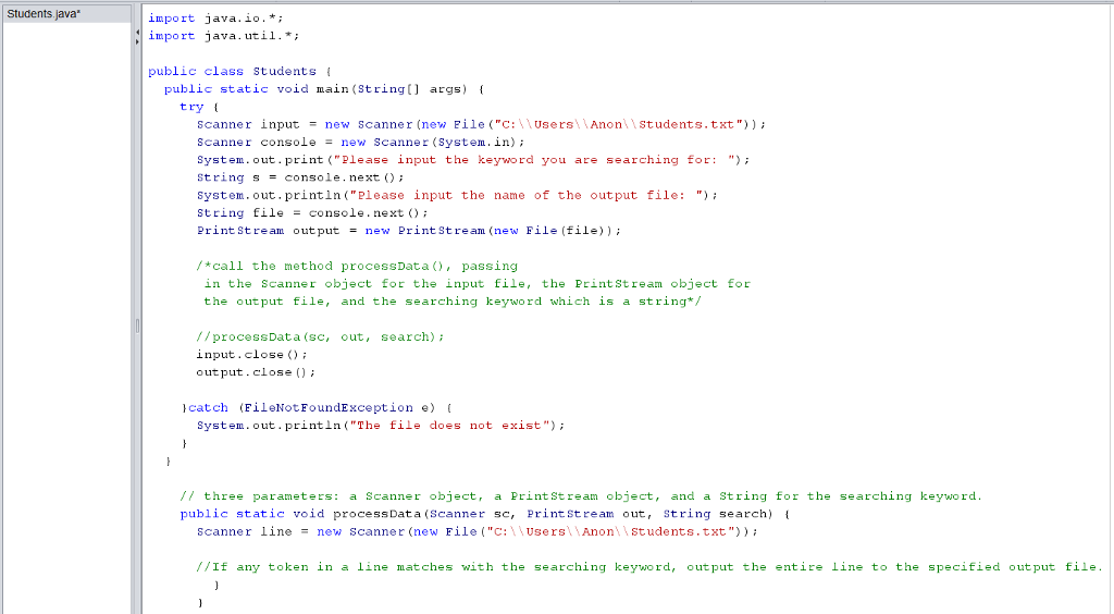 Solved I really need help finishing a Java code due soon. | Chegg.com