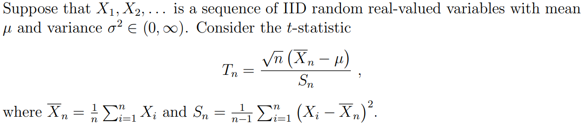 Solved Suppose that X1, X2, ... is a sequence of IID random | Chegg.com