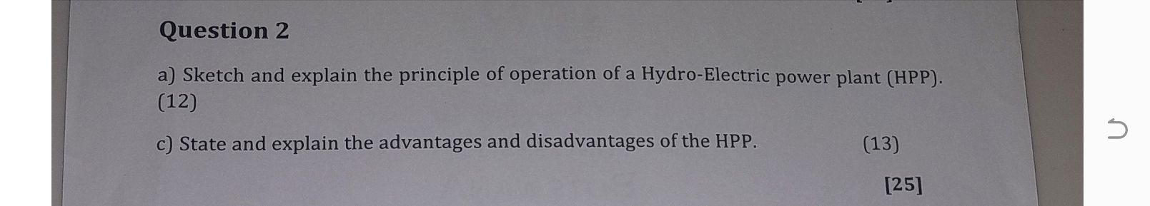 Solved Question 2a) ﻿Sketch and explain the principle of | Chegg.com