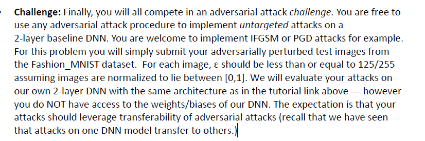 Solved Challenge: Finally, you will all compete in an | Chegg.com