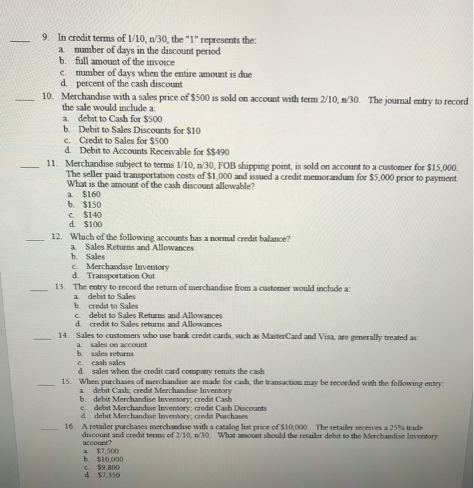 Solved Multiple Choice ldentify the letter of the choice | Chegg.com