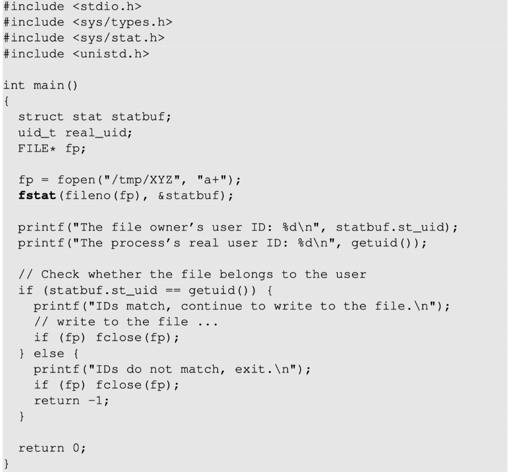 Solved The following root-owned Set-UID program needs to | Chegg.com