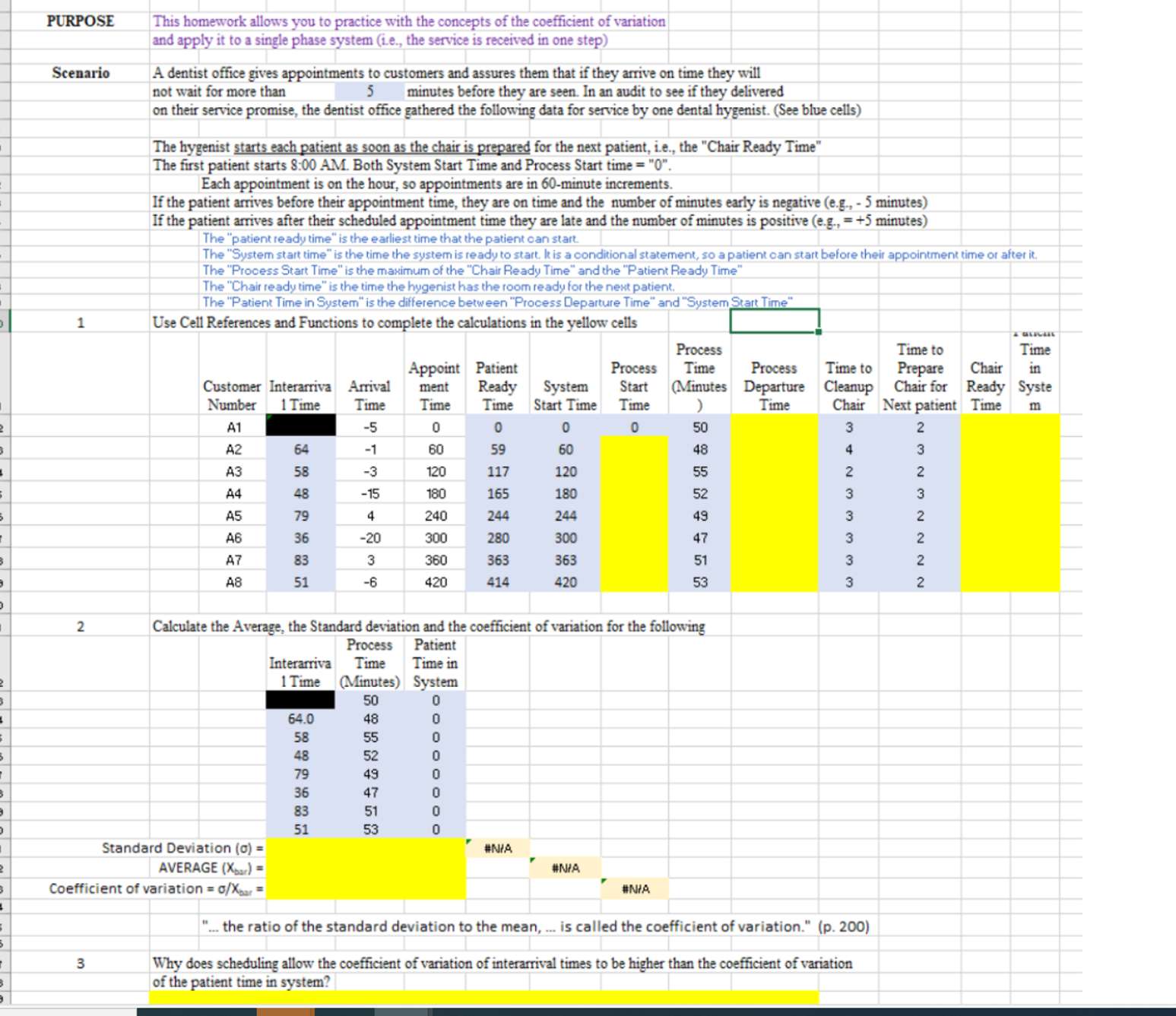Solved Please use excel format to answers all boxes in | Chegg.com