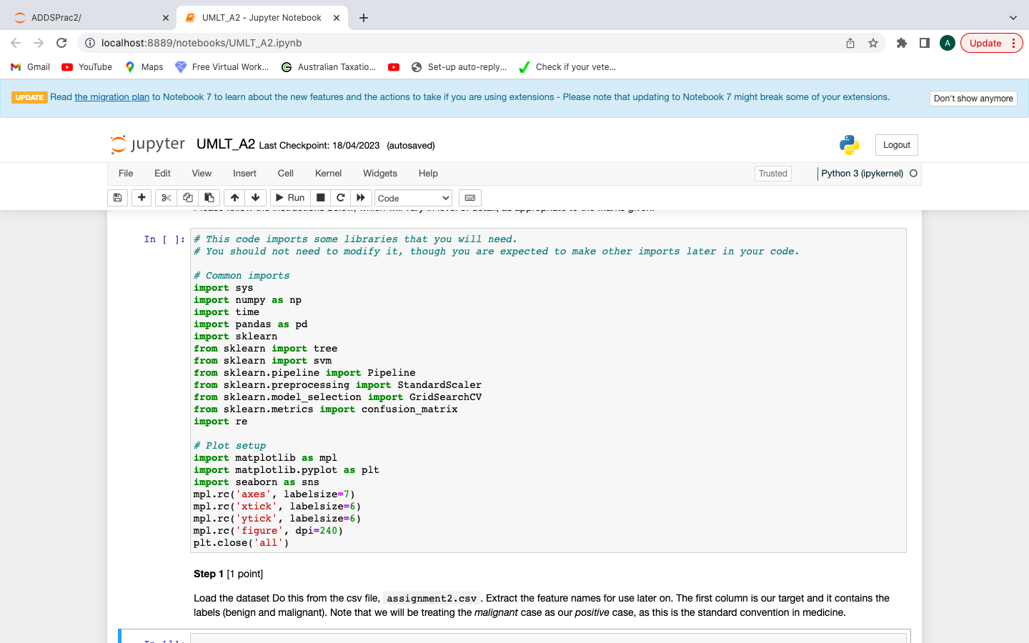 Solved Can you please help me to complete the first step? | Chegg.com