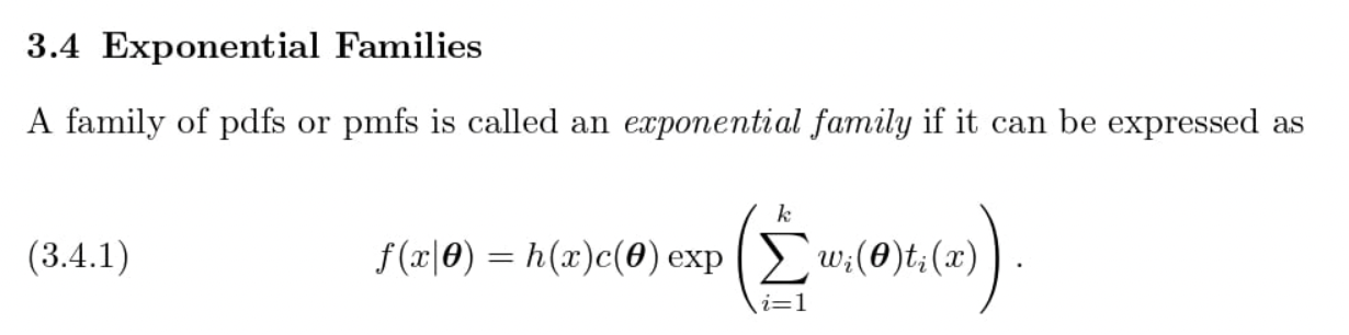 The normal distribution belongs to the Exponential | Chegg.com
