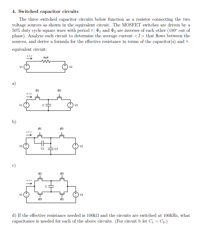 Solved Capacitor circuits Calculate the total capacitance of | Chegg.com