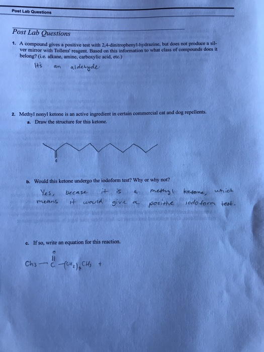 Solved write an equation for this reaction? (iodoform test). | Chegg.com