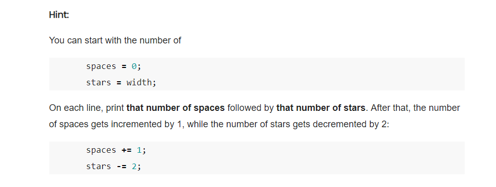 Solved Write a program trapezoid.cpp that prints an | Chegg.com
