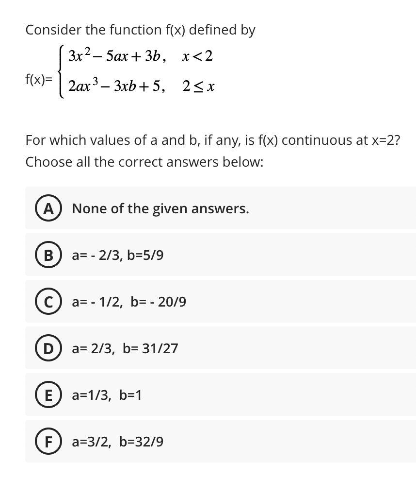 Solved Consider the function f(x) defined by | Chegg.com