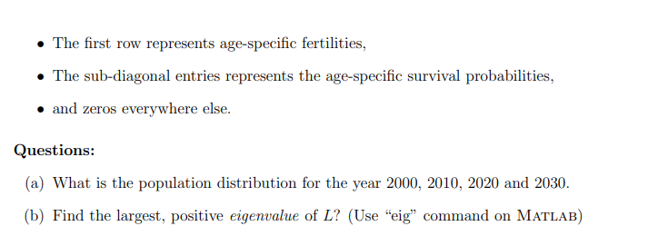 Solved Problem 2. Population Growth: A common model used by | Chegg.com