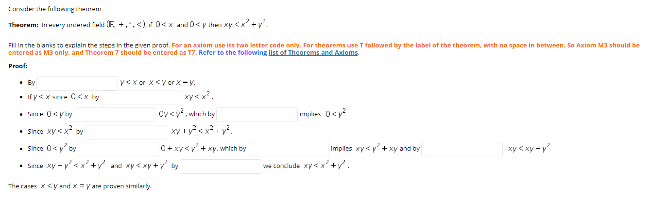 Consider the following theorem Theorem: In every | Chegg.com