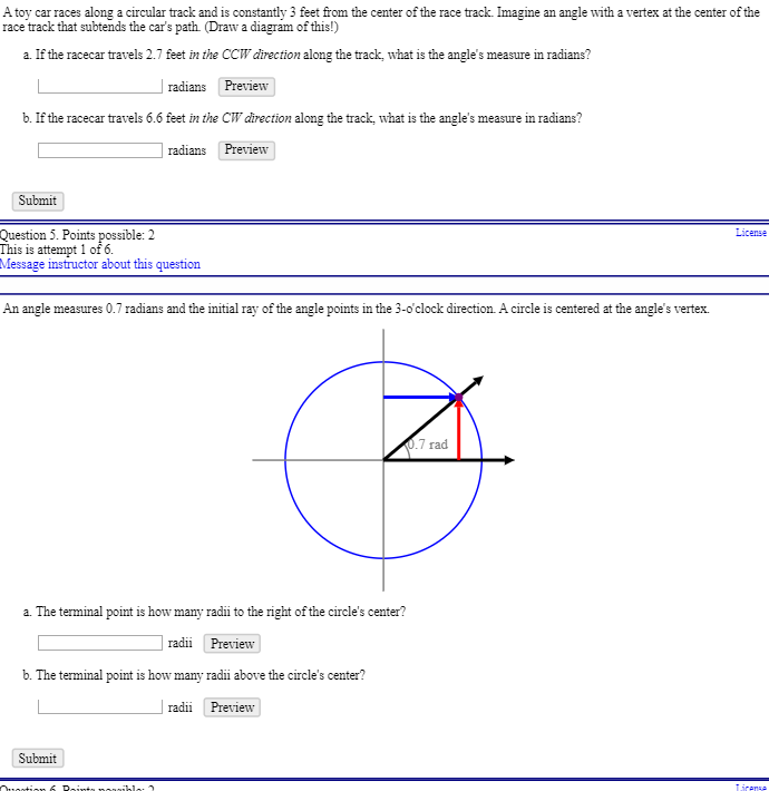 Solved A toy car races along a circular track and is | Chegg.com