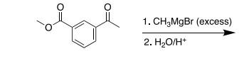 Solved 1. CH3MgBr (excess) 2. H2O/H+ | Chegg.com