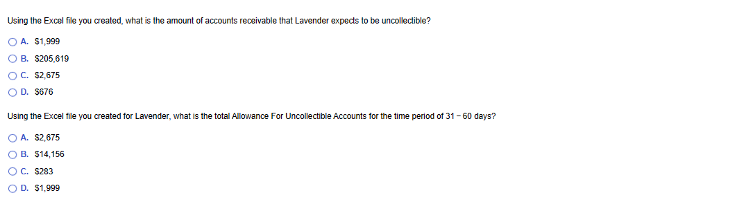 Solved 1) Review Excel data file 2) Perform the | Chegg.com