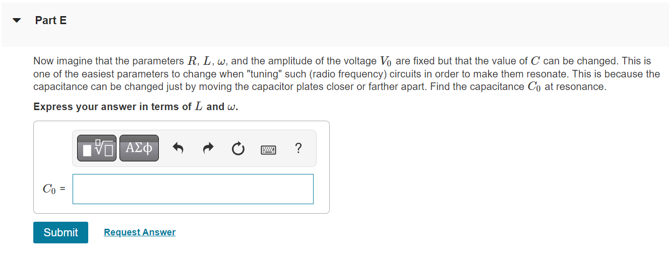Solved Learning Goal: To understand the use of phasor | Chegg.com