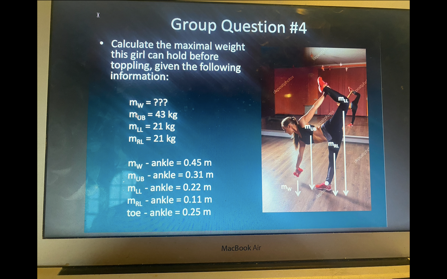 Solved Group Question \#4 Calculate the maximal weight this | Chegg.com
