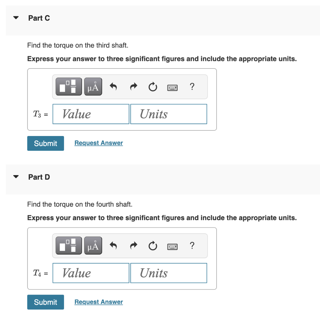 Solved A three-stage compound spur gear train has an overall | Chegg.com
