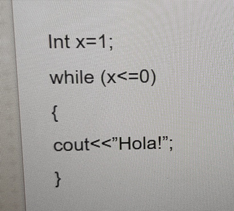 Solved The following code creates an infinite loop. How a | Chegg.com