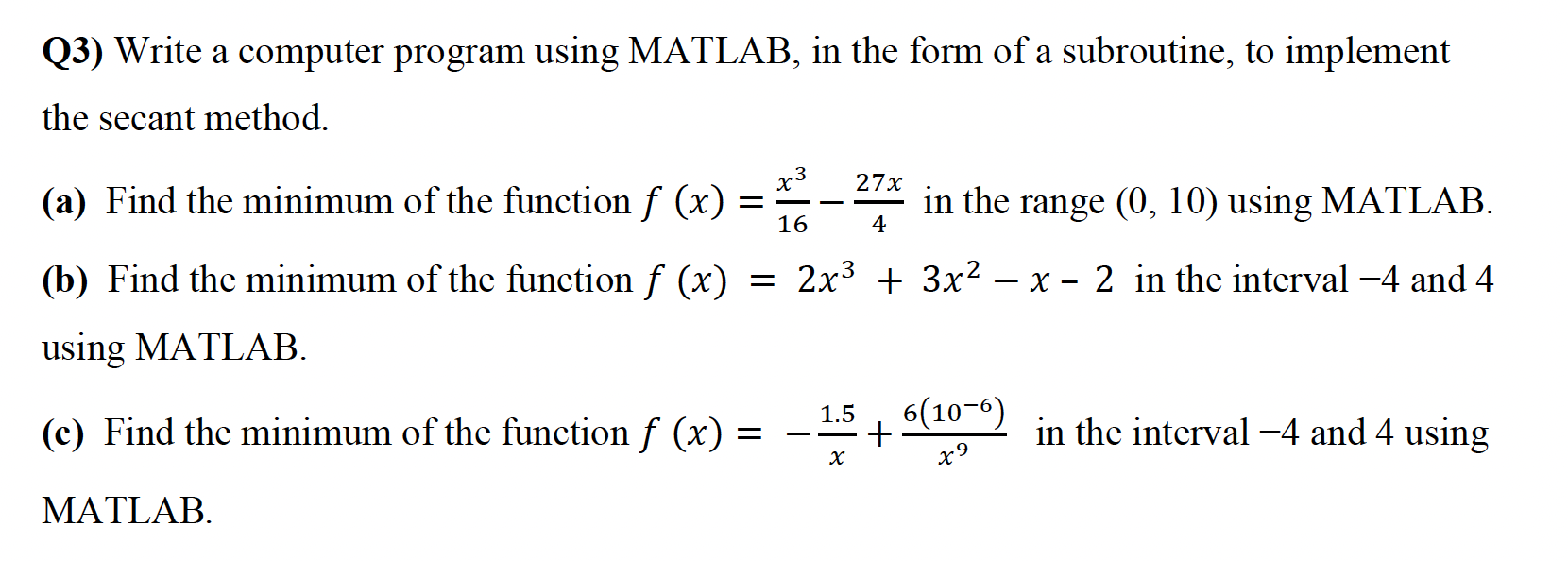 Solved Q1) Answer whether each of the following quadratic | Chegg.com