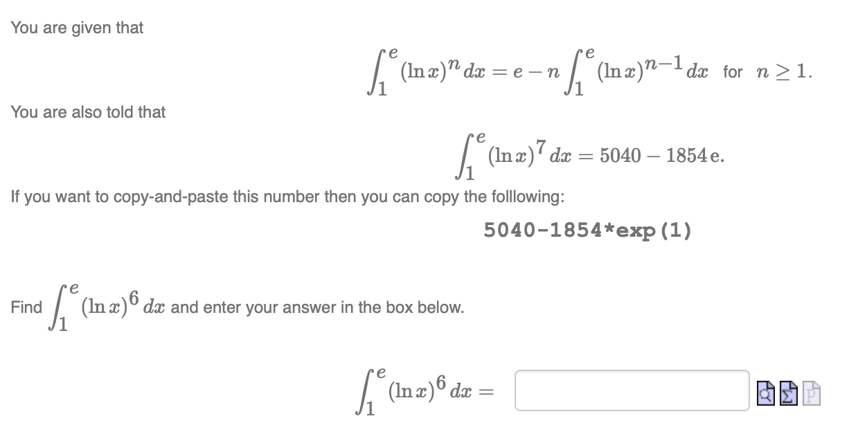 Solved You are given that dx for n > 1. You are also told | Chegg.com