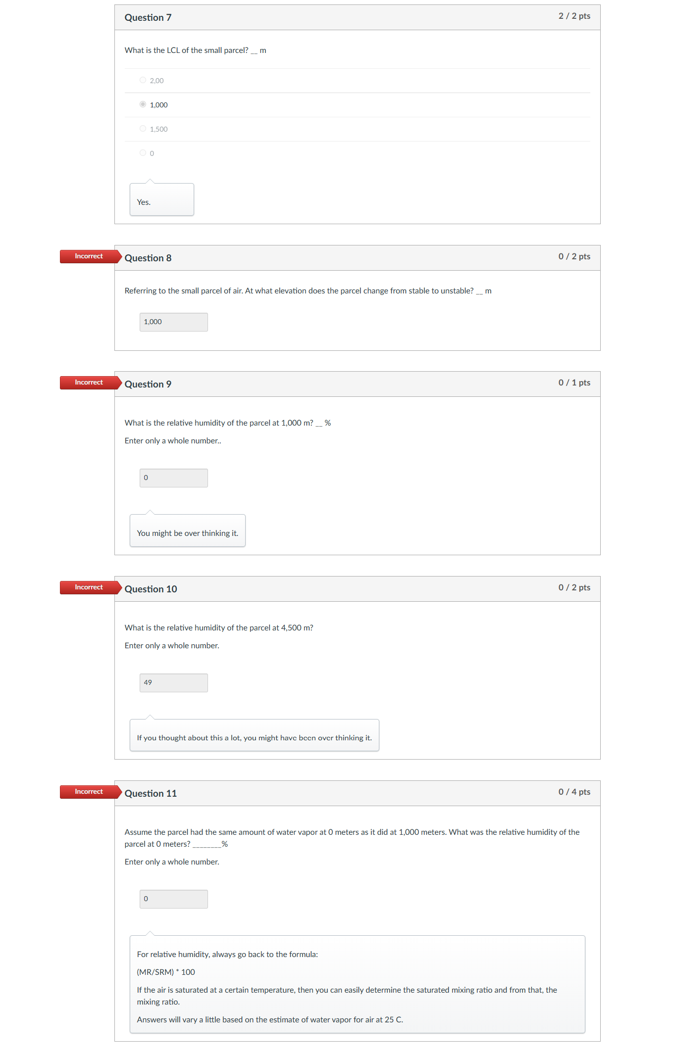 Solved PLEASE HELP, I DON'T KNOW HOW I GOT SUCH A BAD | Chegg.com
