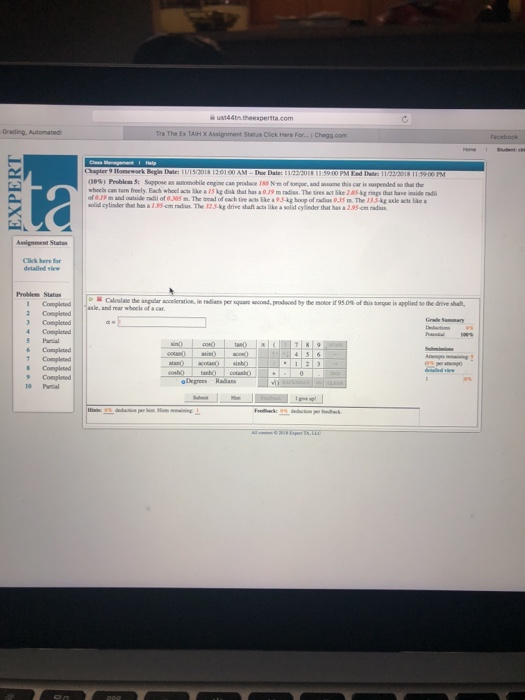 Ust44tn thee spertta Tra The Ex TAIH X Assignment | Chegg.com