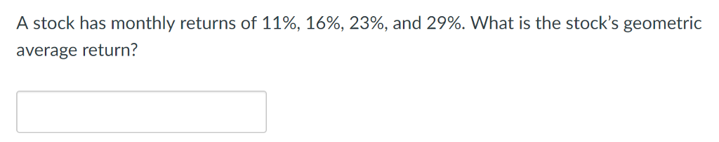 Solved What is the total percentage return for an investor | Chegg.com