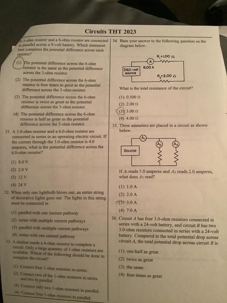 Solved Circuits Take Home Test - Pt. 2 Use the circuit | Chegg.com