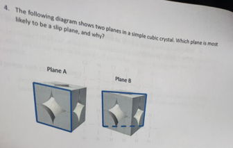 Solved 4. The following diagram shows two planes in a simple | Chegg.com