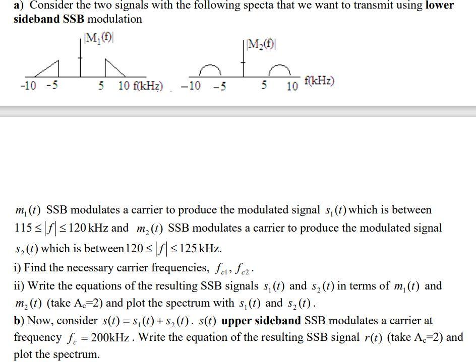 Solved 10 20pts Consider The Following Qam Modulated