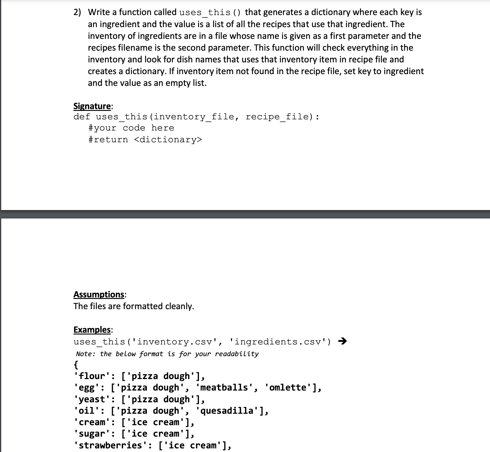 Solved HELP I NEED THIS CODED ASAP, THOSE ARE SOME | Chegg.com