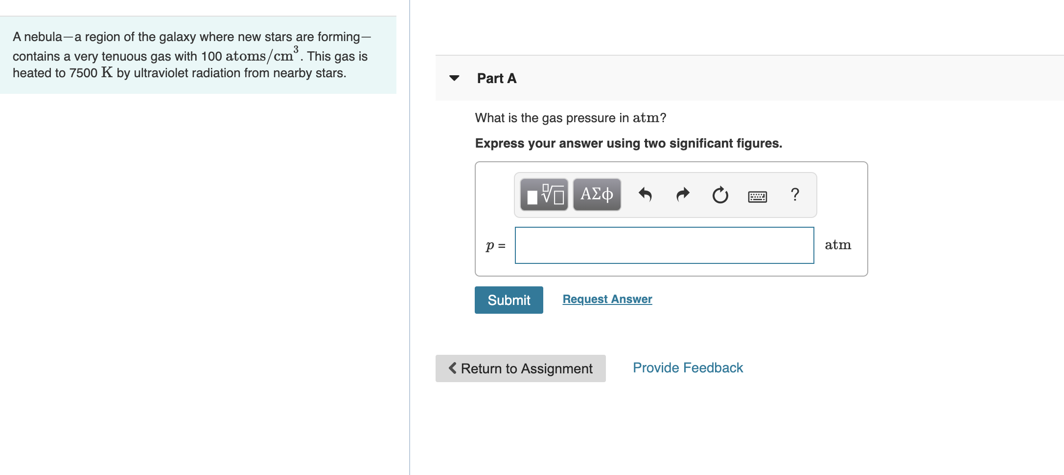 Solved A nebula-a region of the galaxy where new stars are | Chegg.com