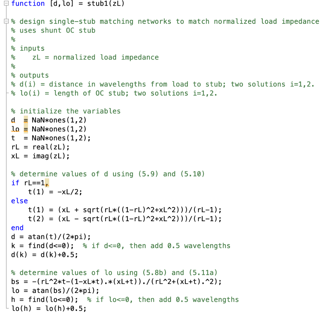 Solved 2. Design a single-stub tuner to match a load | Chegg.com