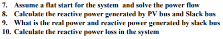 Solved Consider a 3-bus system with 2 generators and 1 load | Chegg.com