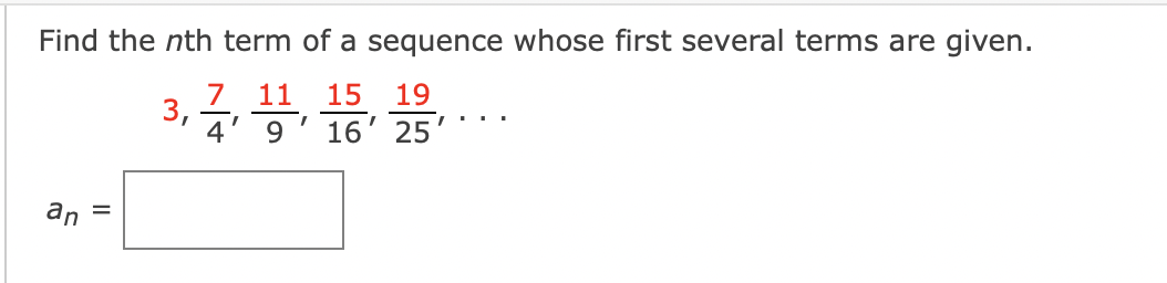 Solved Find the first four terms and the 100th term of the | Chegg.com