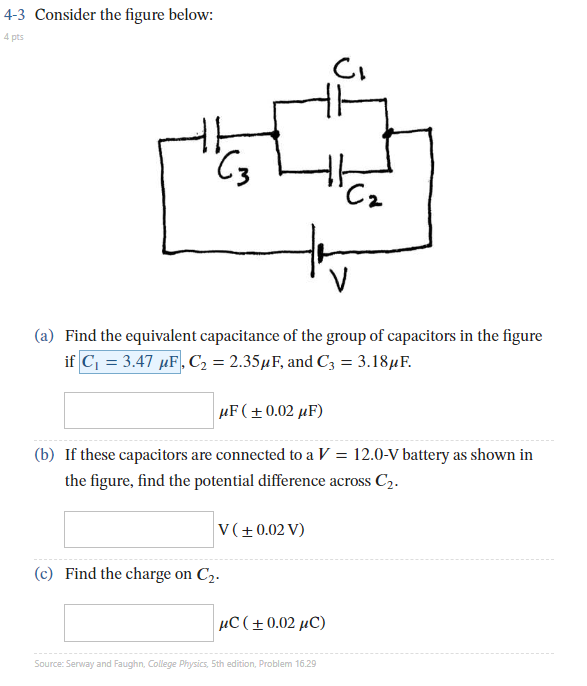 Solved 4-3 Consider the figure below: (a) Find the | Chegg.com