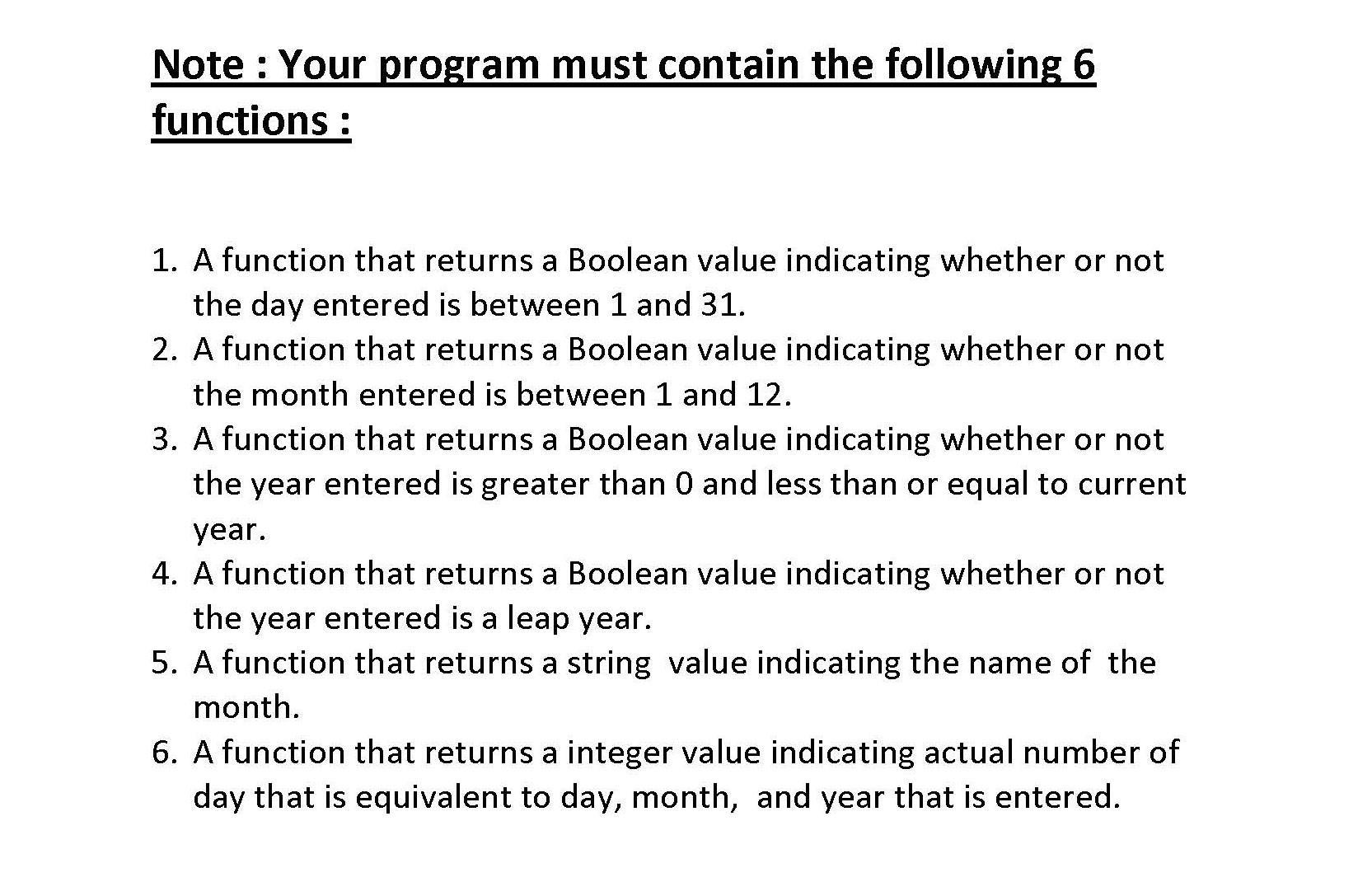 Solved Write a menu driven C++ program that prints the day | Chegg.com