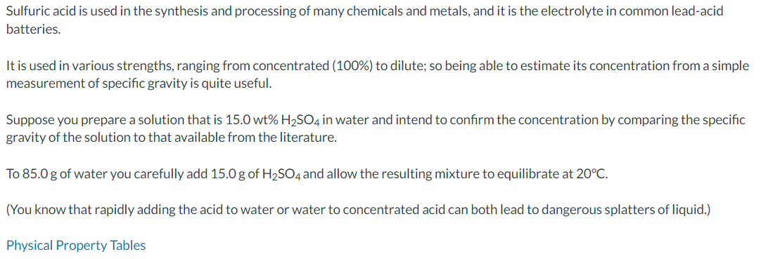 Solved Volume Additivity From the component specific | Chegg.com
